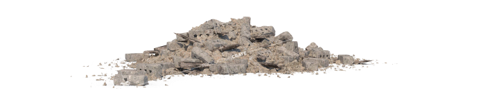 Debris Rubble Pile HD 3K | GraphicsCrate